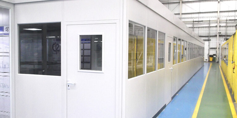 Troax Elan Double Skin Partitioning | Redditch Partitions & Storage